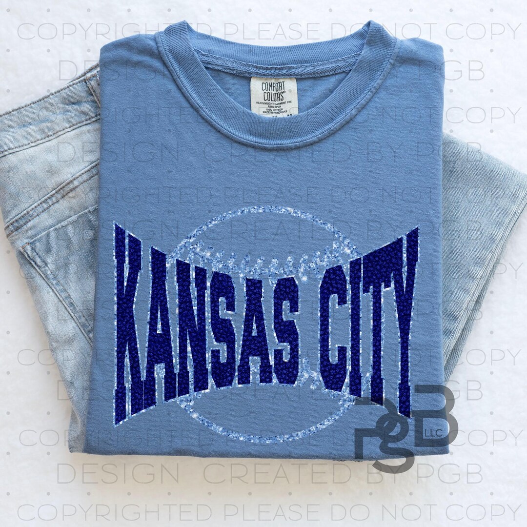 KC Baseball PNG: Kansas City Glitter Design (digital Download) - Etsy