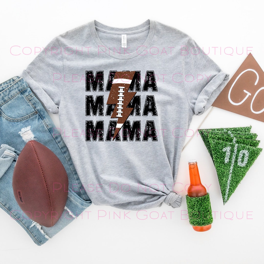 Football Mama PNG Instant Download Sublimation Digital Design Decal DFT ...