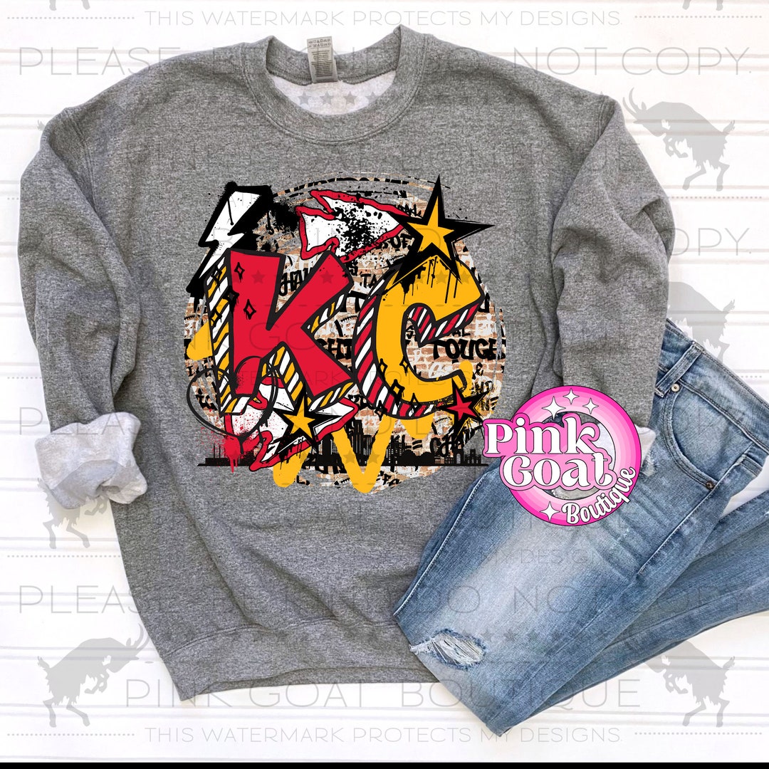 Kansas City Football PNG Instant Download Digital Design Decal T-shirt ...