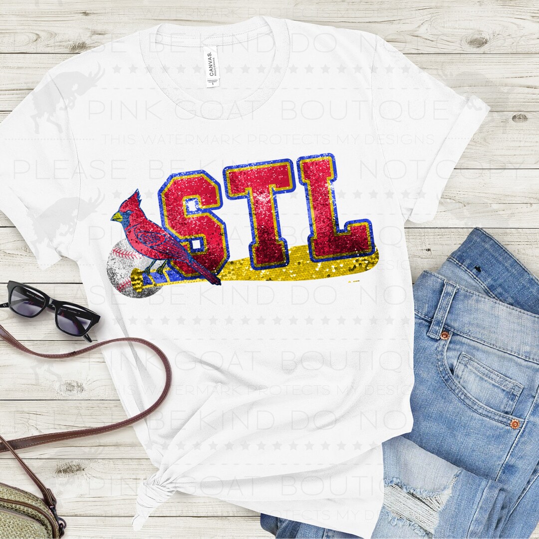 Saint Louis Baseball PNG Waterslide Image Instant Download Sublimation ...