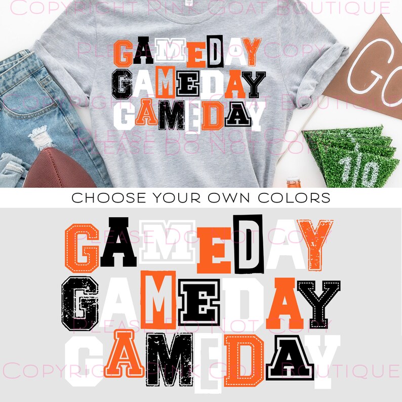Custom Game Day PNG Waterslide Image Instant Download Sublimation ...