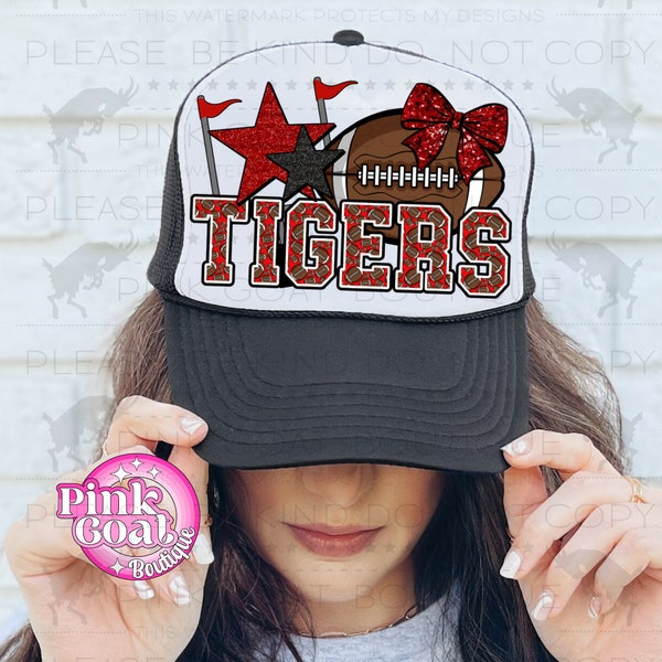 Trucker Patch Football Hats - Etsy
