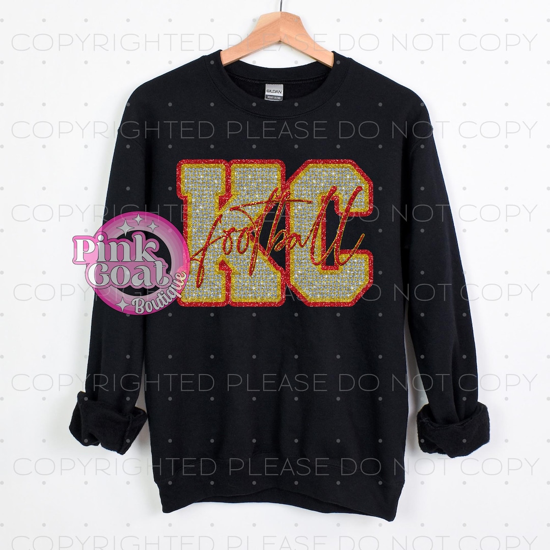 KC Football PNG Instant Download Sublimation Digital Design Decal T ...
