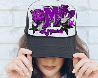 Custom School Logo Trucker Hat - Etsy