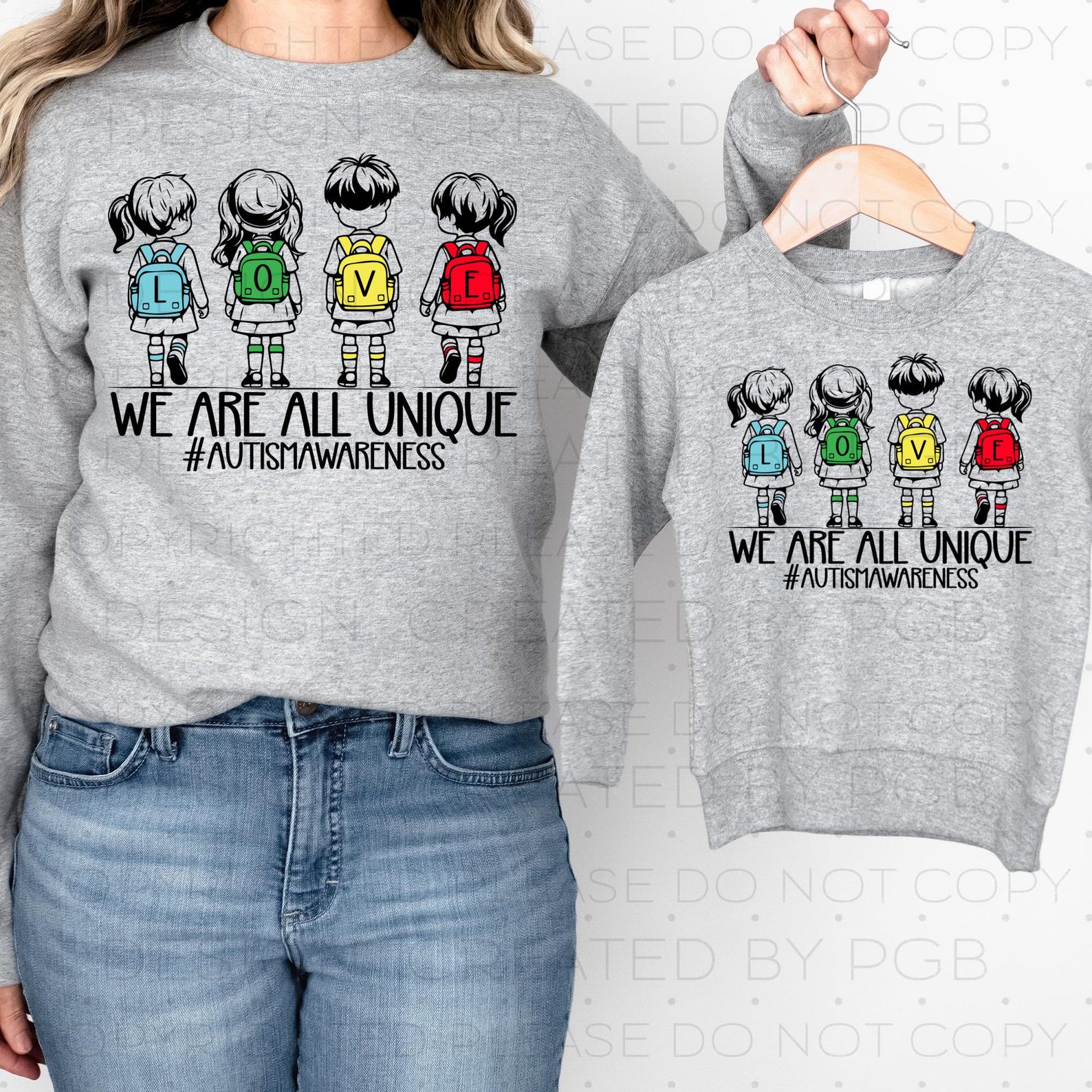 We Are All Unique PNG Instant Download Sublimation Digital Design ...