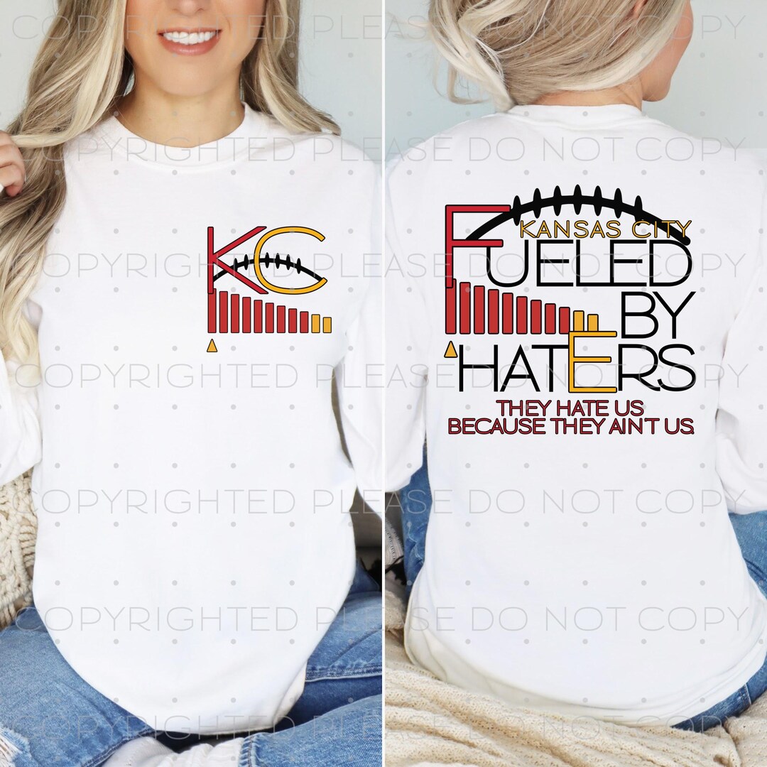 Fueled by Haters KC Football PNG Instant Download Sublimation Digital ...