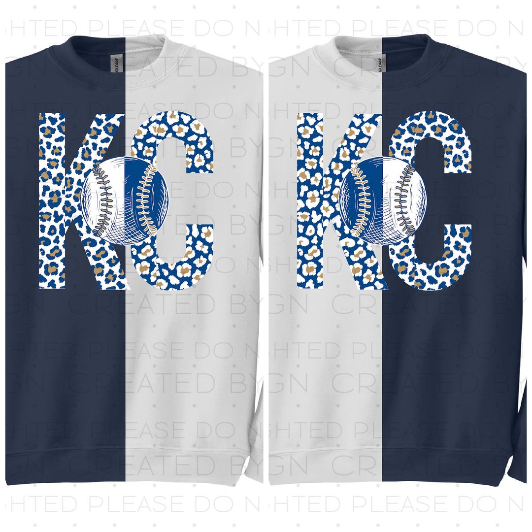 KC Baseball Team PNG, Leopard Print Design (digital Download) - Etsy