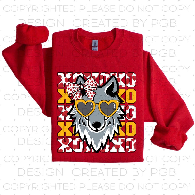 XOXO Kansas City Football PNG Image Instant Download DTF Digital Design ...