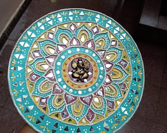 Mandala Lippan Art - Etsy