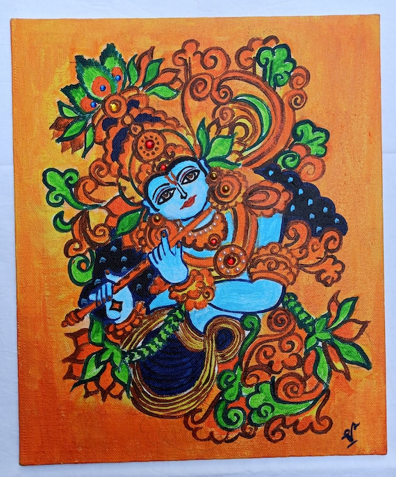 ?Easy Kerala Mural? Kerala Mural Painting, Mural Painting,, 45% OFF