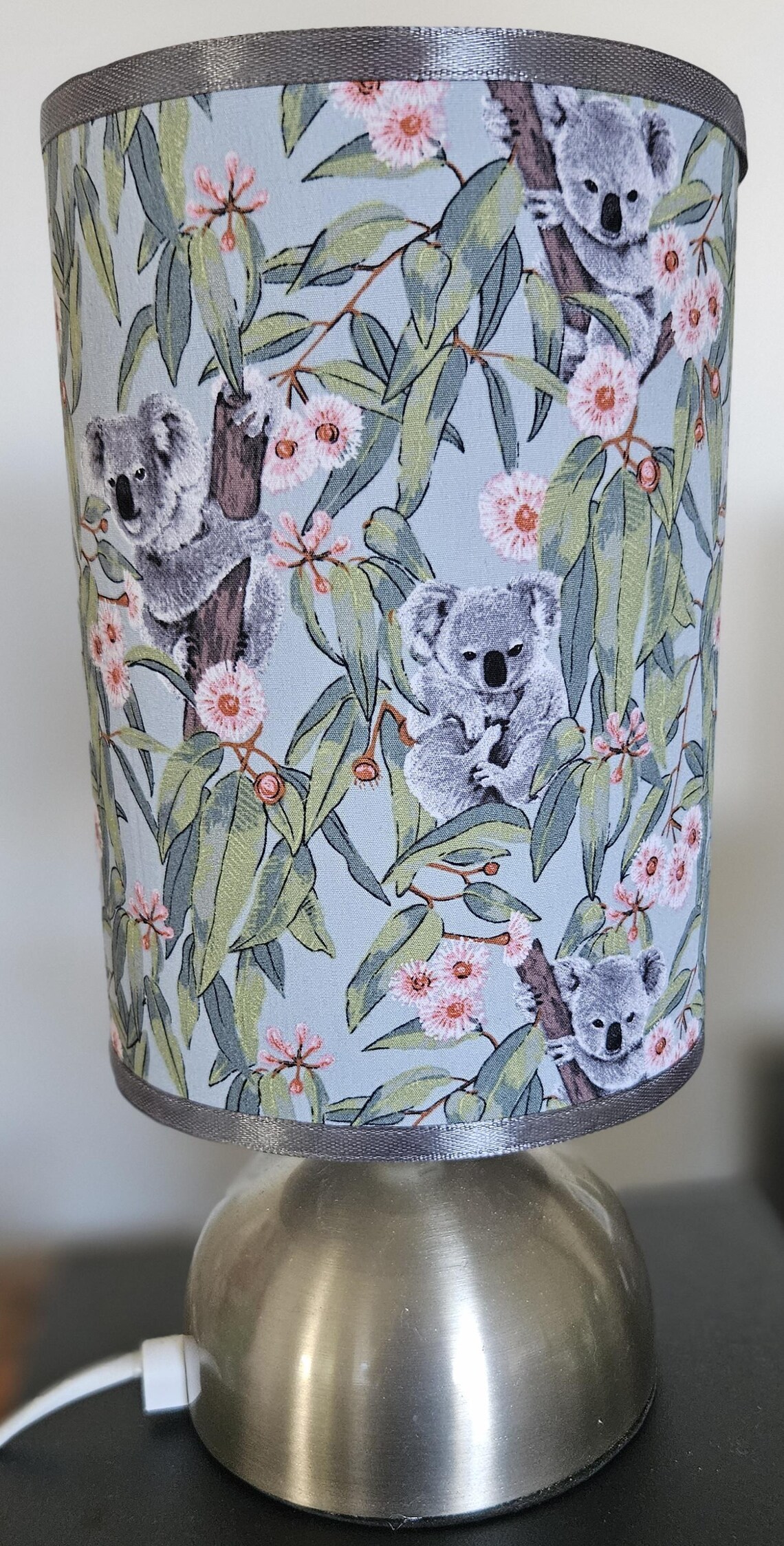 Koala Touch Lamp Fabric Shade and Bulb Set - Etsy