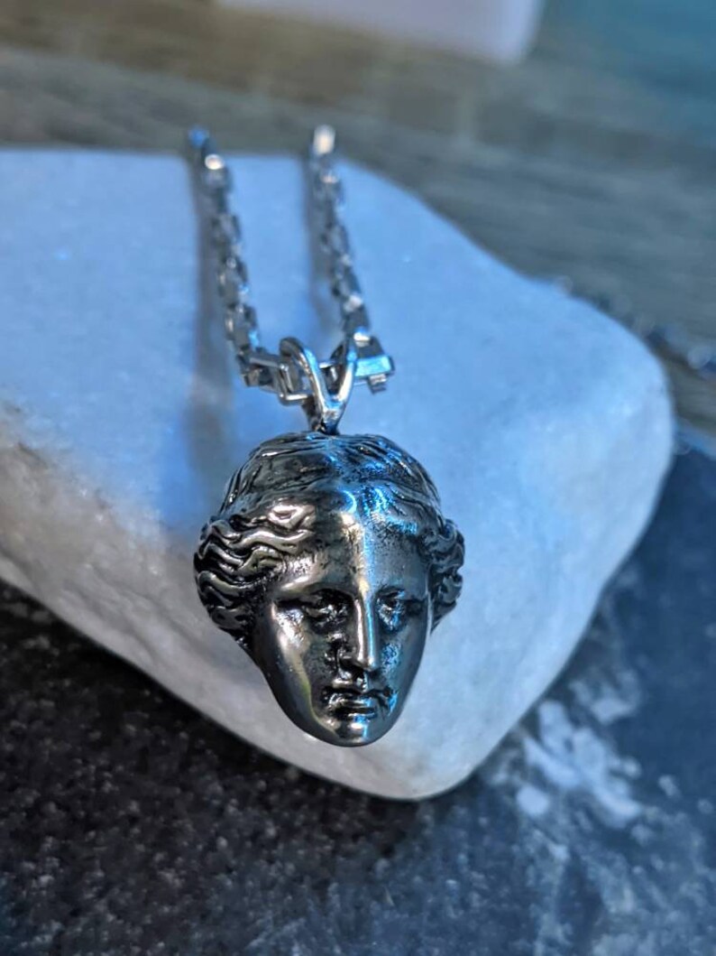 Venus De Milo Head / Aphrodite Greek Goddess / Silver 925 - Etsy