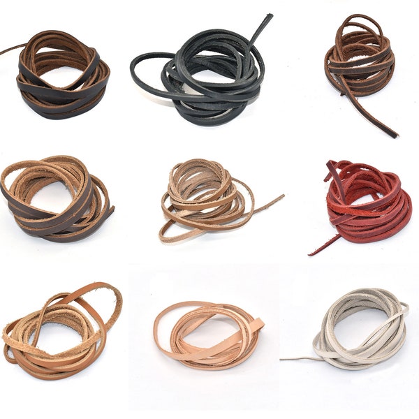 Leather String - Etsy