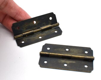 6 Divide Connected Hinges Antique Divide Hinge Iron Wooden - Etsy