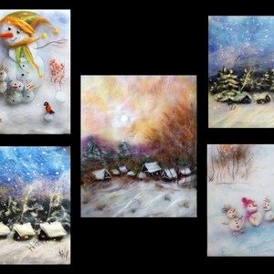 Wool Painting,woolpictures, Wool Art, Original Felted Painting ...