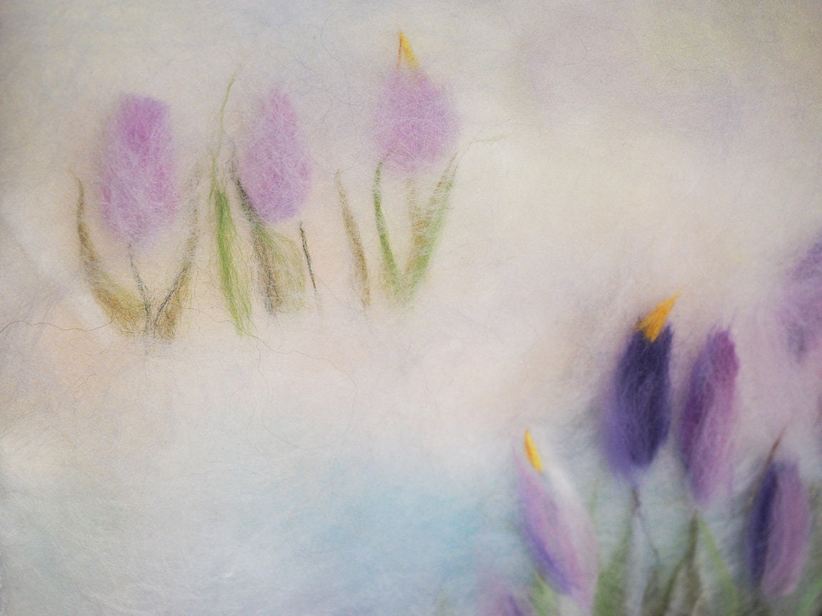 Wool Painting, Wall Art, Handmade Wool Art, Original Felted Painting ...