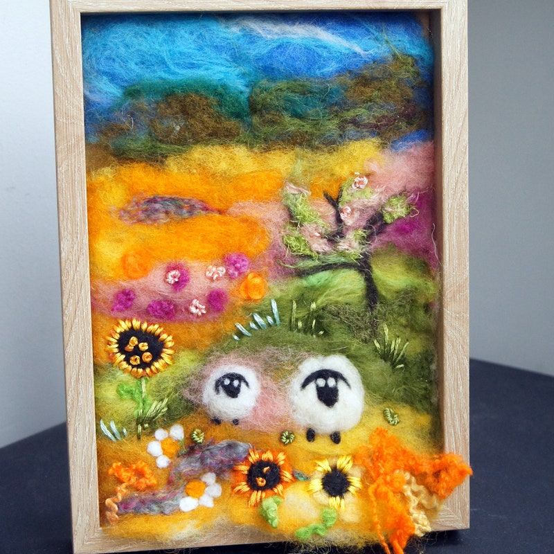 Felted Wool - Etsy