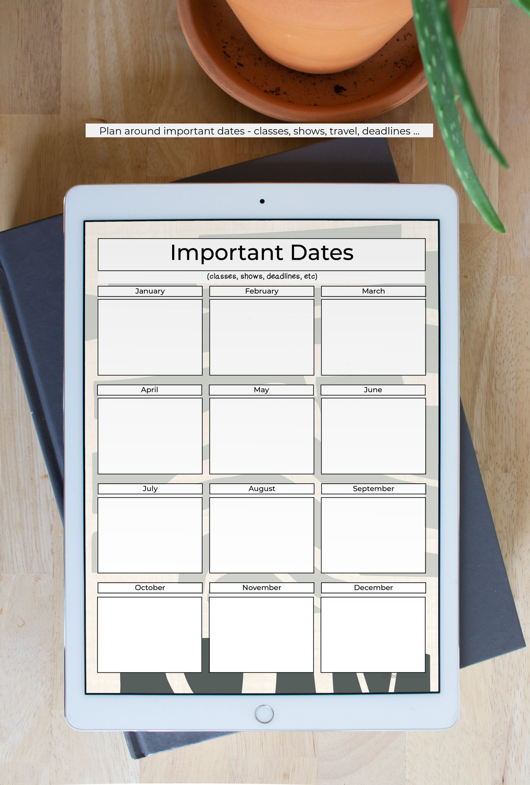 Creative Projects Planner Digital File to Print or Use With an App ...