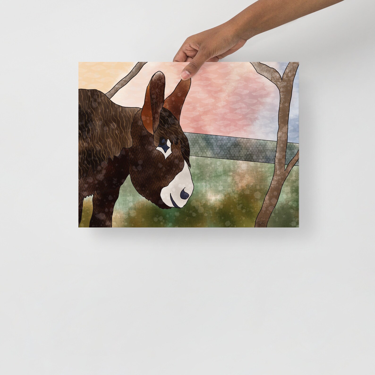 Poitou the Endangered Donkey Poster - Etsy