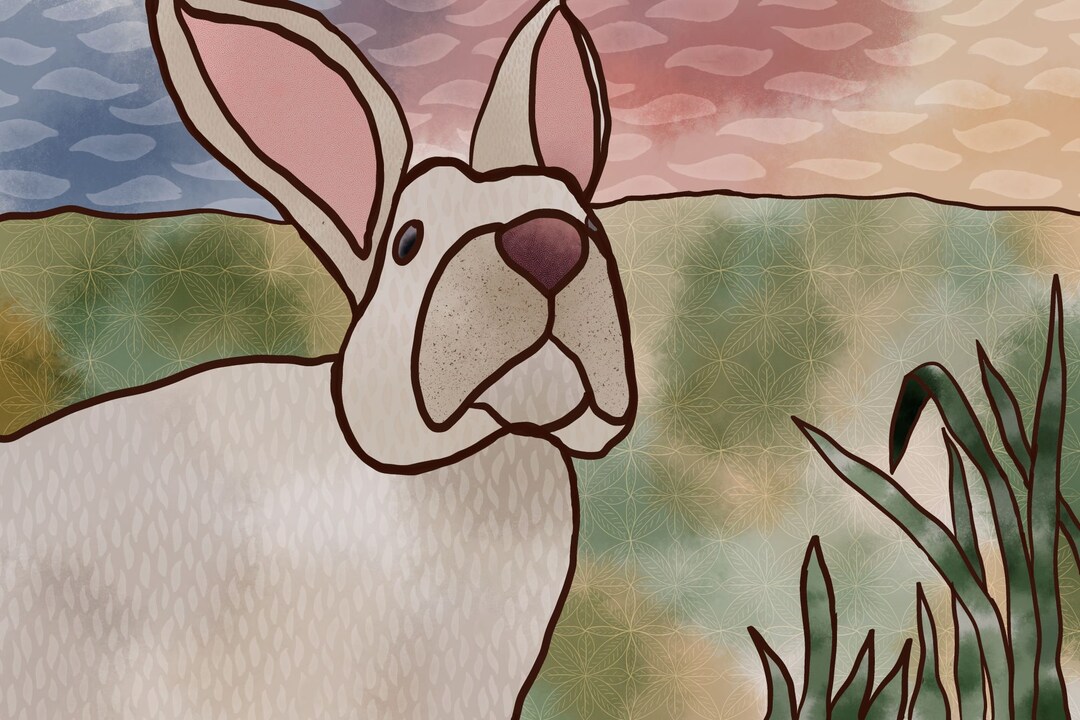 Binks Bunny Poster - Etsy