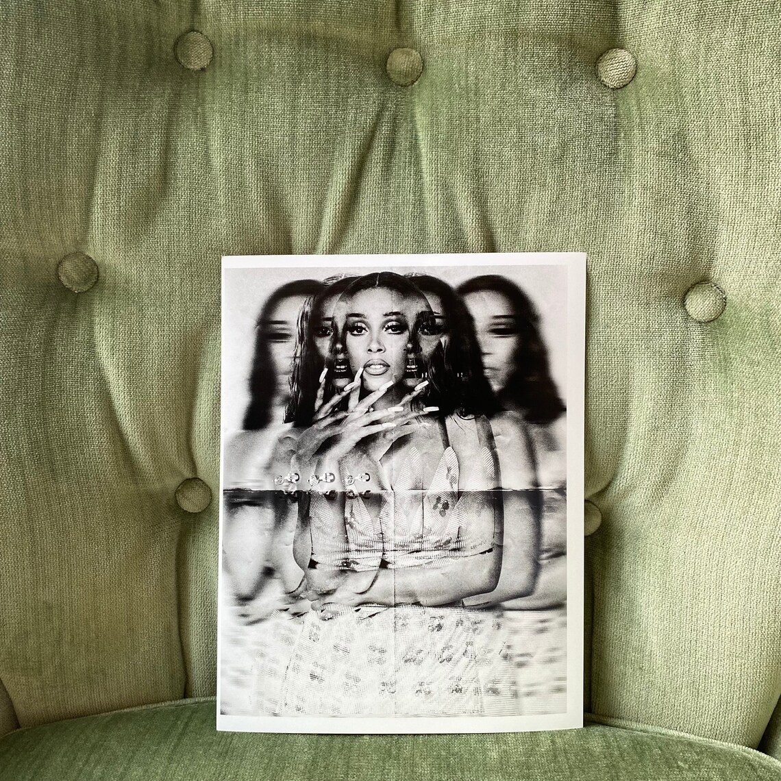 Doja Cat Collage Art Print | Etsy