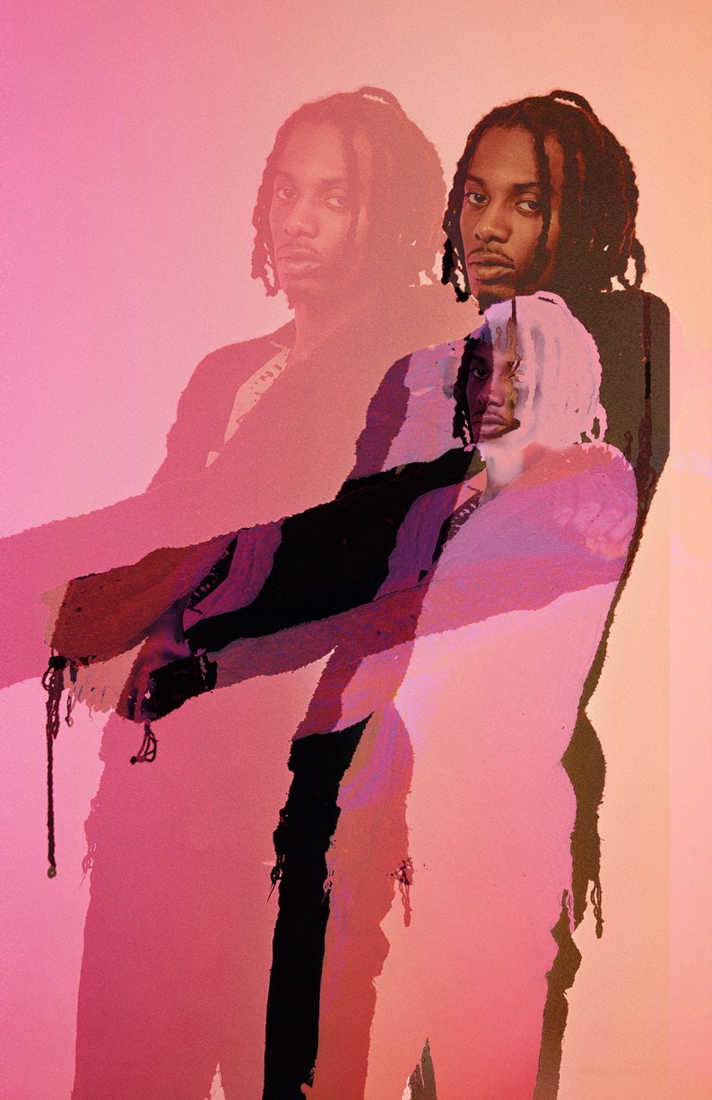 Playboi Carti Collage Art Print - Etsy