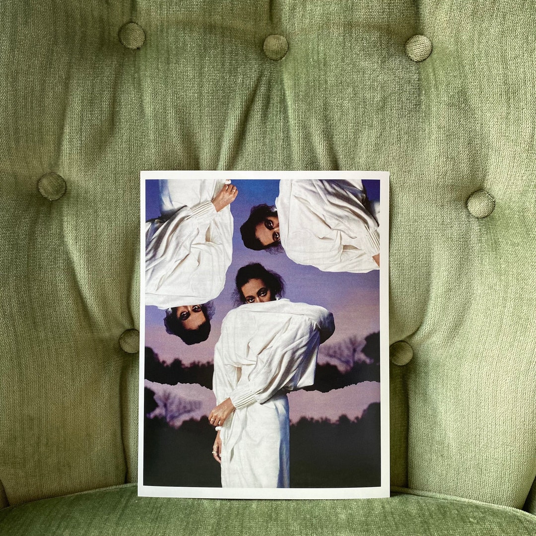 Solange Collage Art Print - Etsy