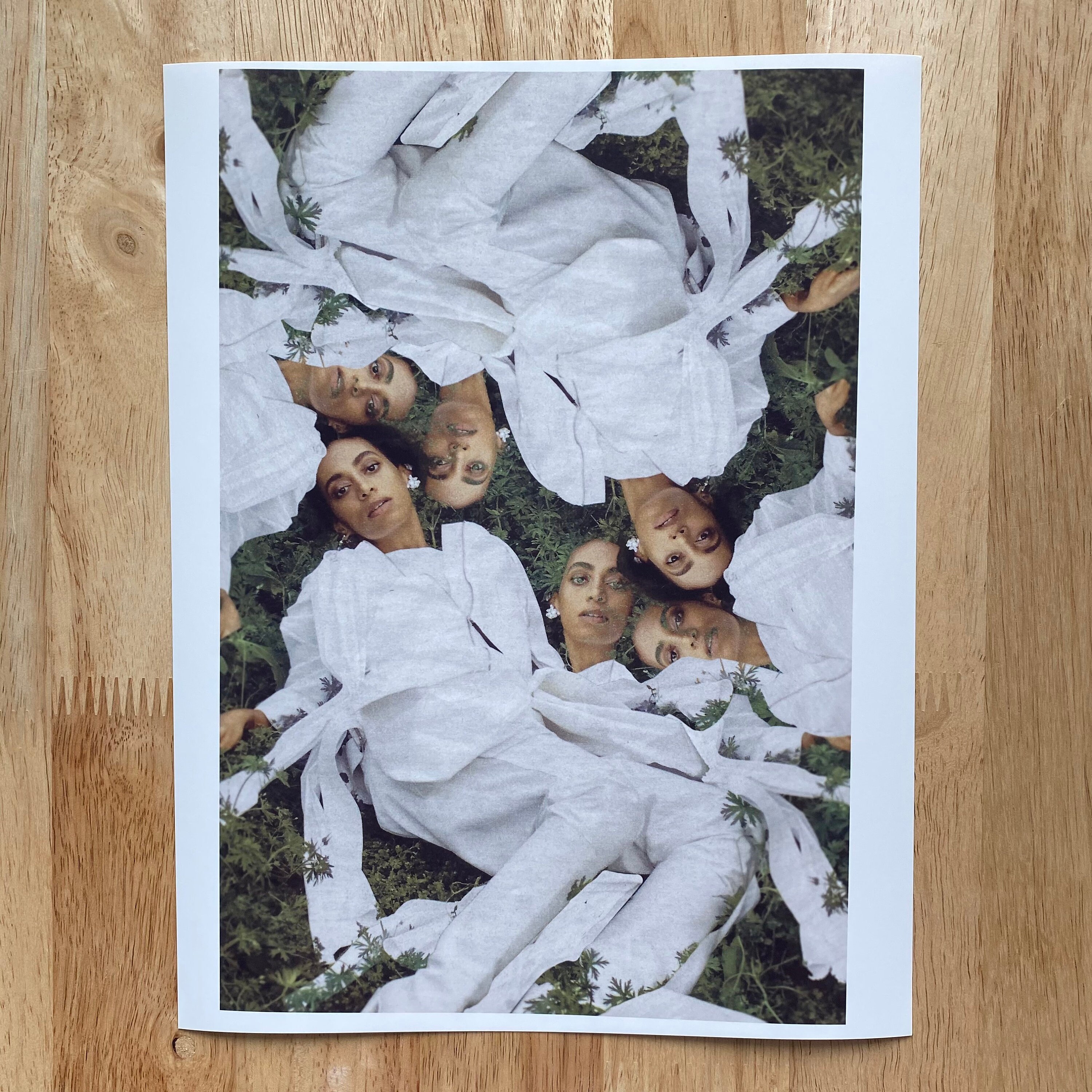 Solange Collage Art Print | Etsy
