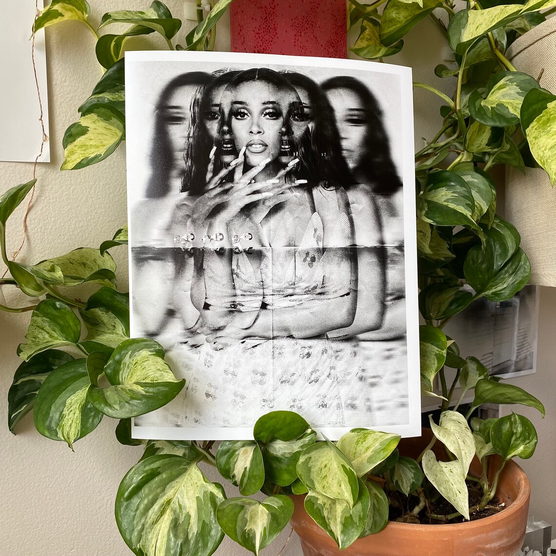 Doja Cat Collage Art Print | Etsy