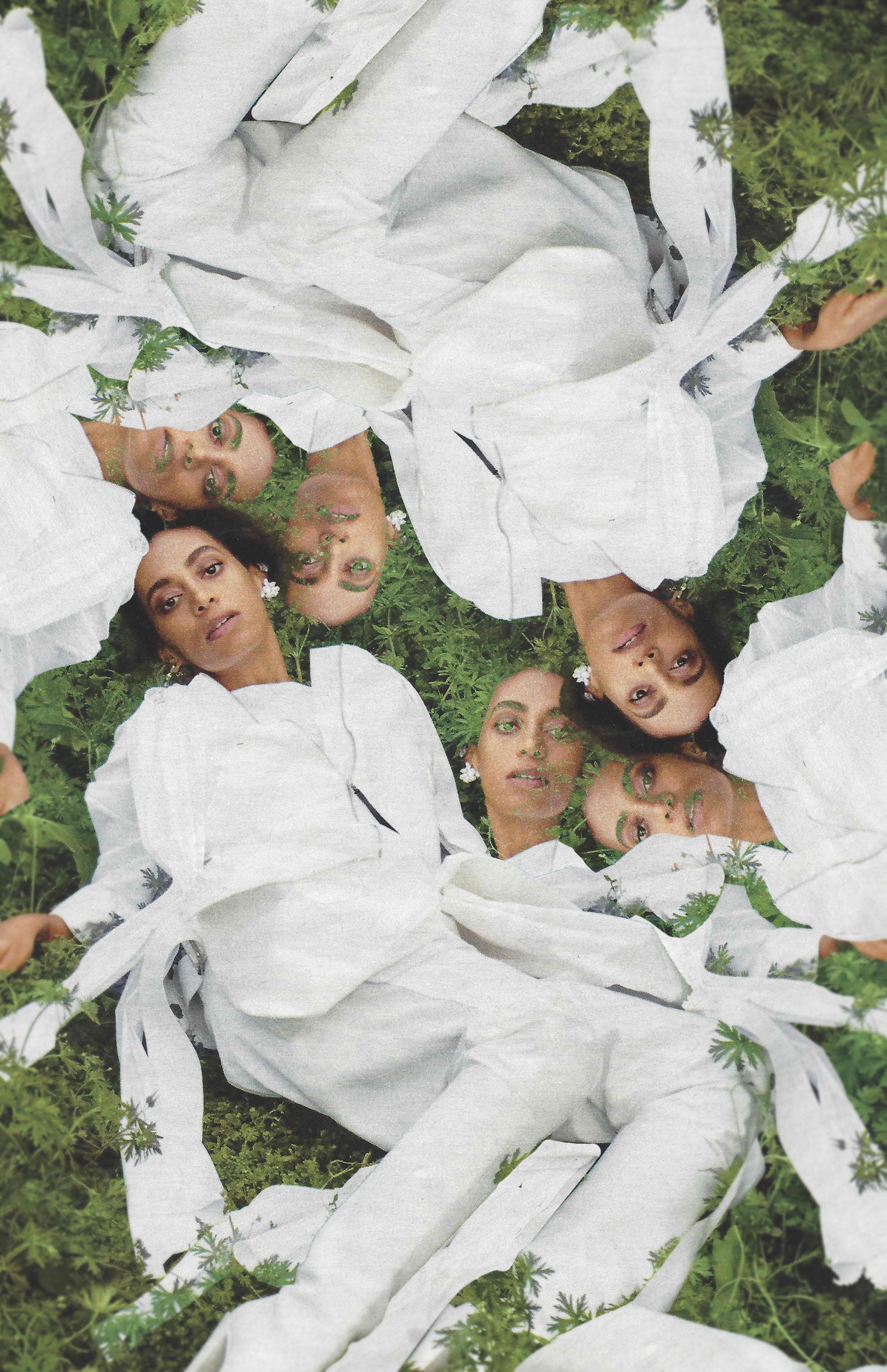 Solange Collage Art Print - Etsy