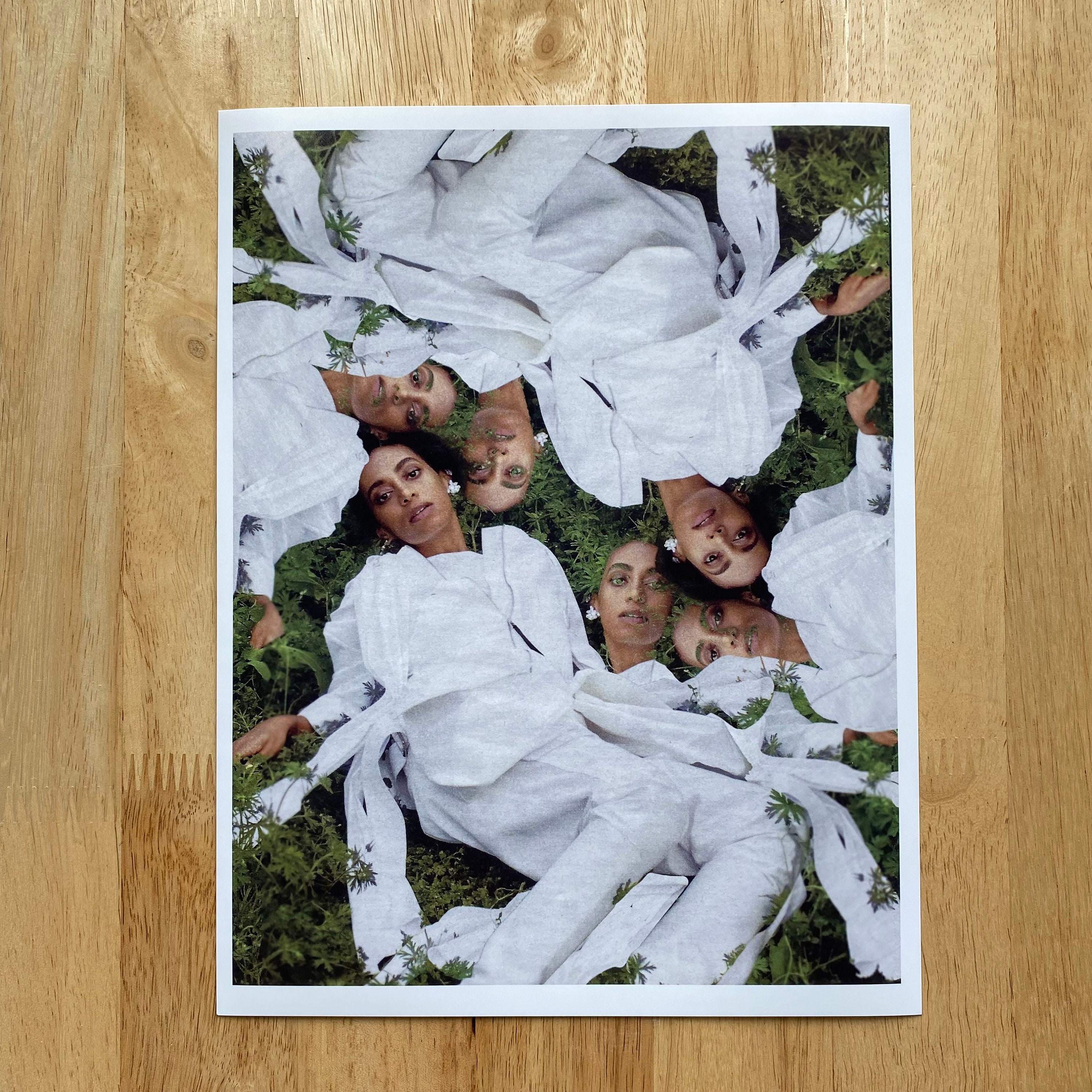 Solange Collage Art Print - Etsy