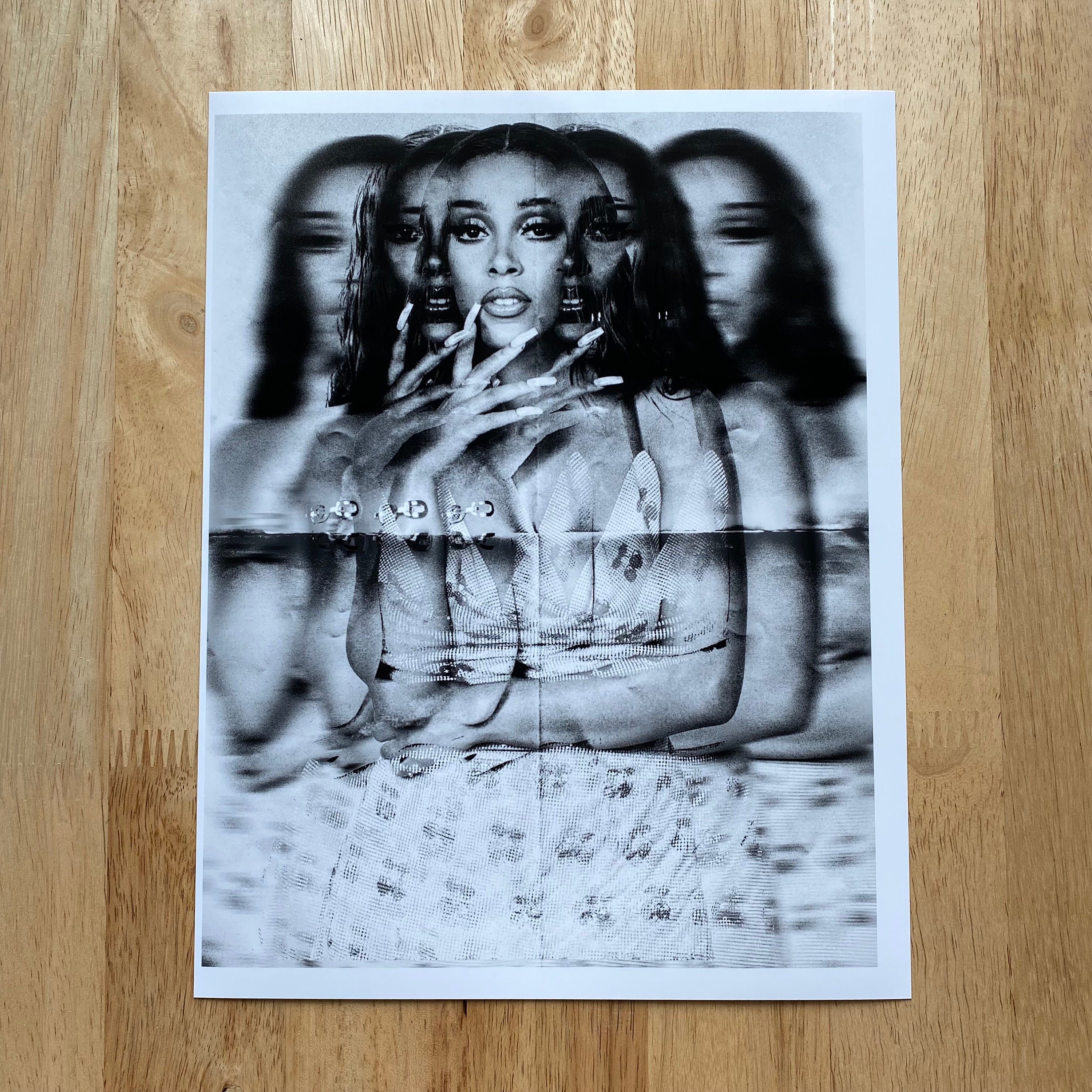 Doja Cat Collage Art Print - Etsy