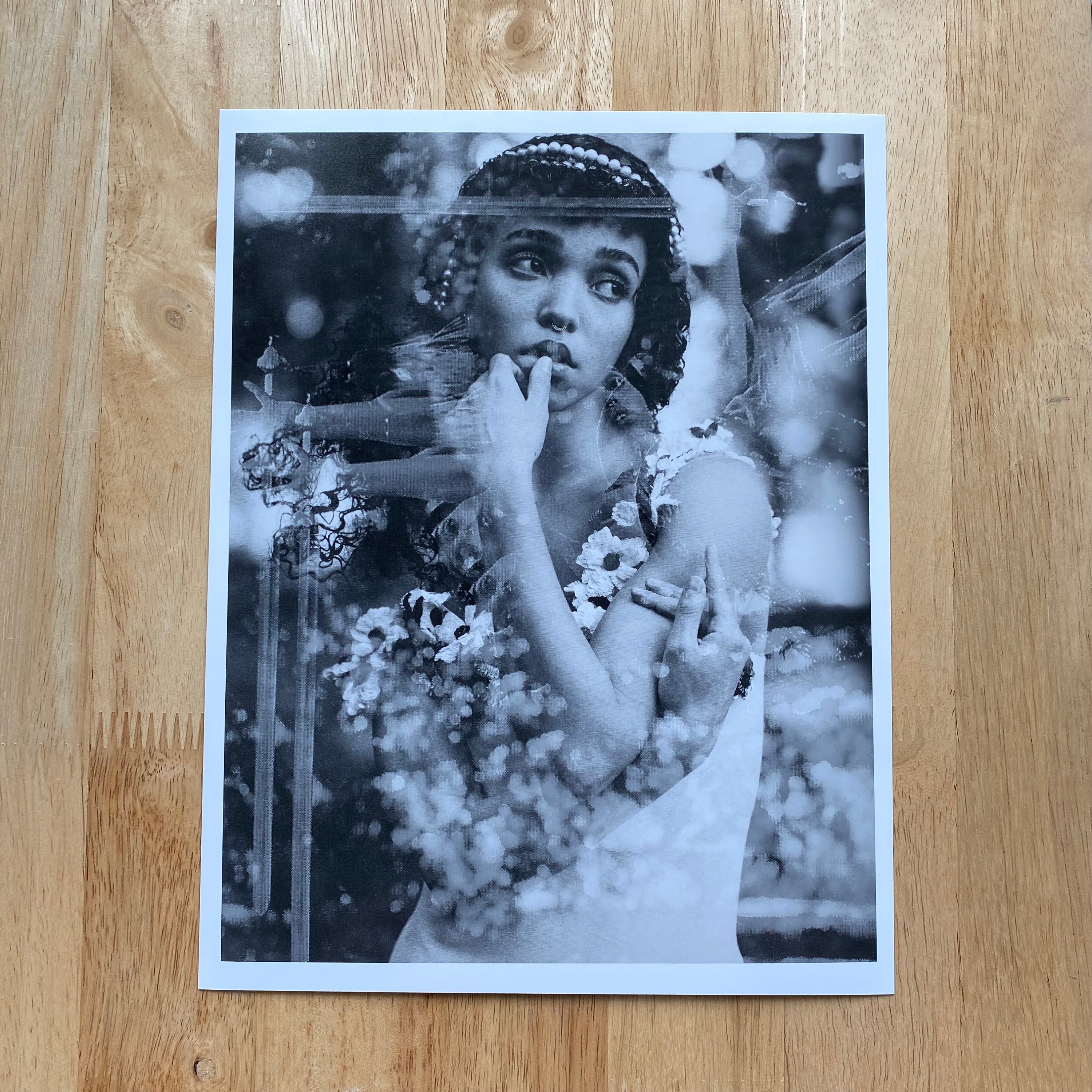 FKA Twigs Collage Art Print - Etsy