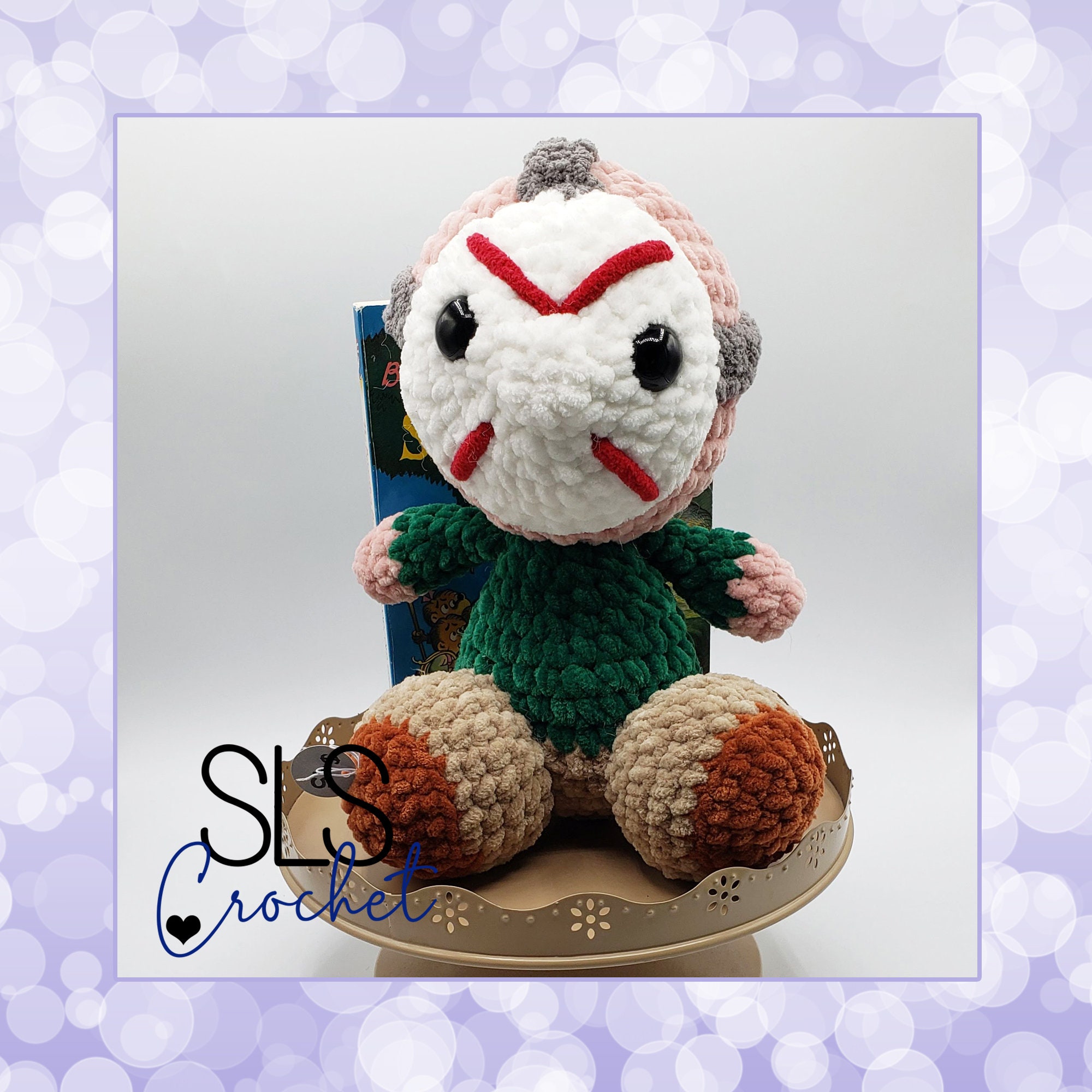 Crochet Masked Killer Plushy Spooky Stuffy Horror Movie - Etsy