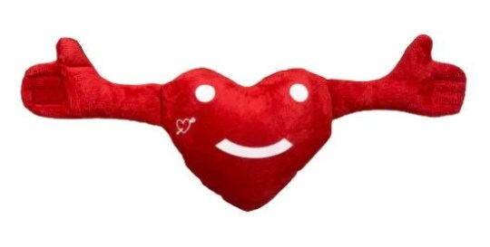 Customizable Huggable Heart Stuffed Animal Great Gifts for Mother's Day ...