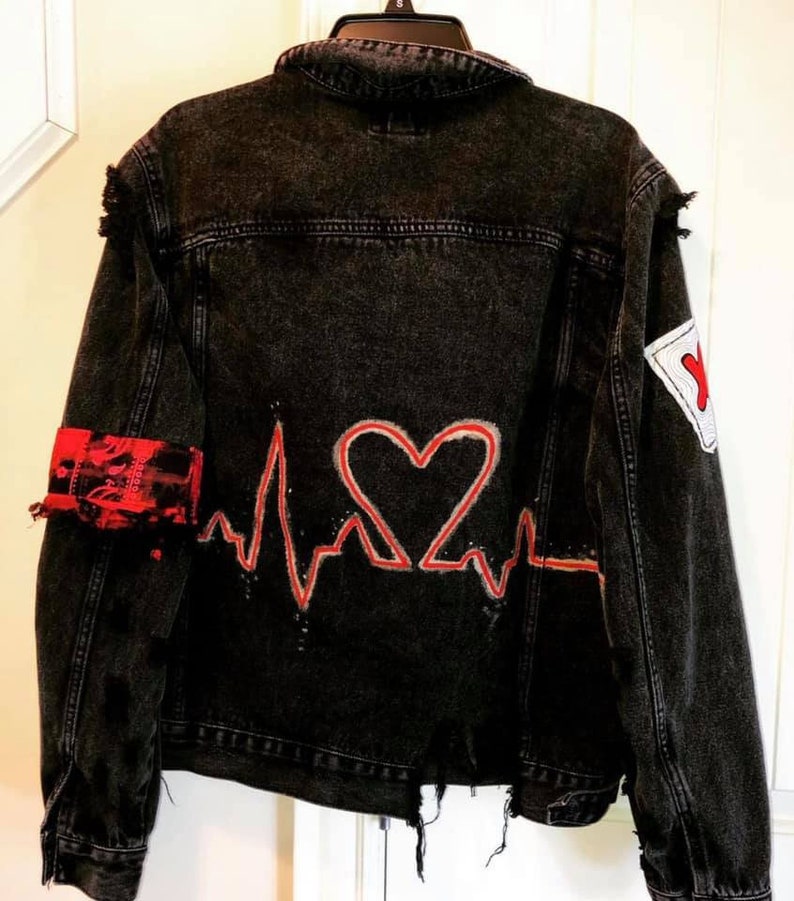 Completely Personalized Hand-painted Jacket (made to Order) - Etsy