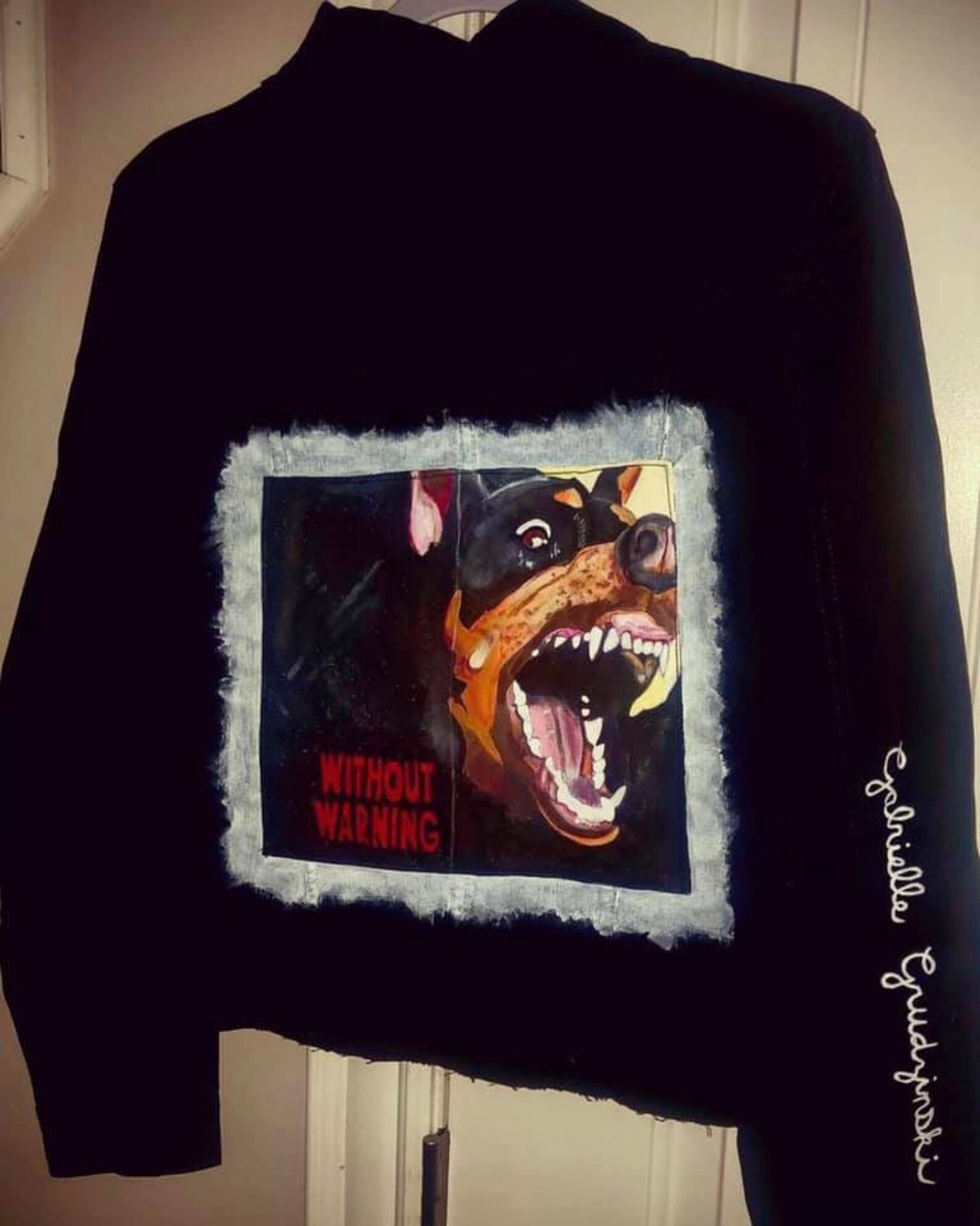 Hand-painted Album Cover Jacket (customized/made to Order) - Etsy