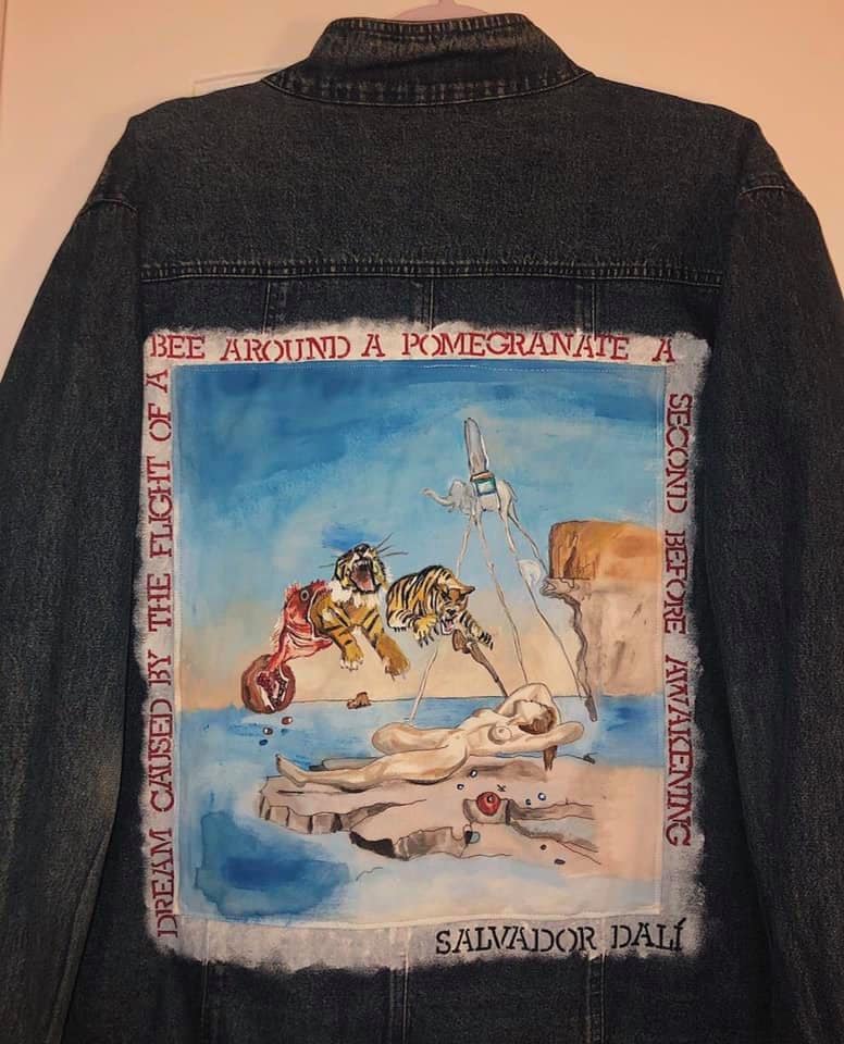 Completely Personalized Hand-painted Jacket (made to Order) - Etsy
