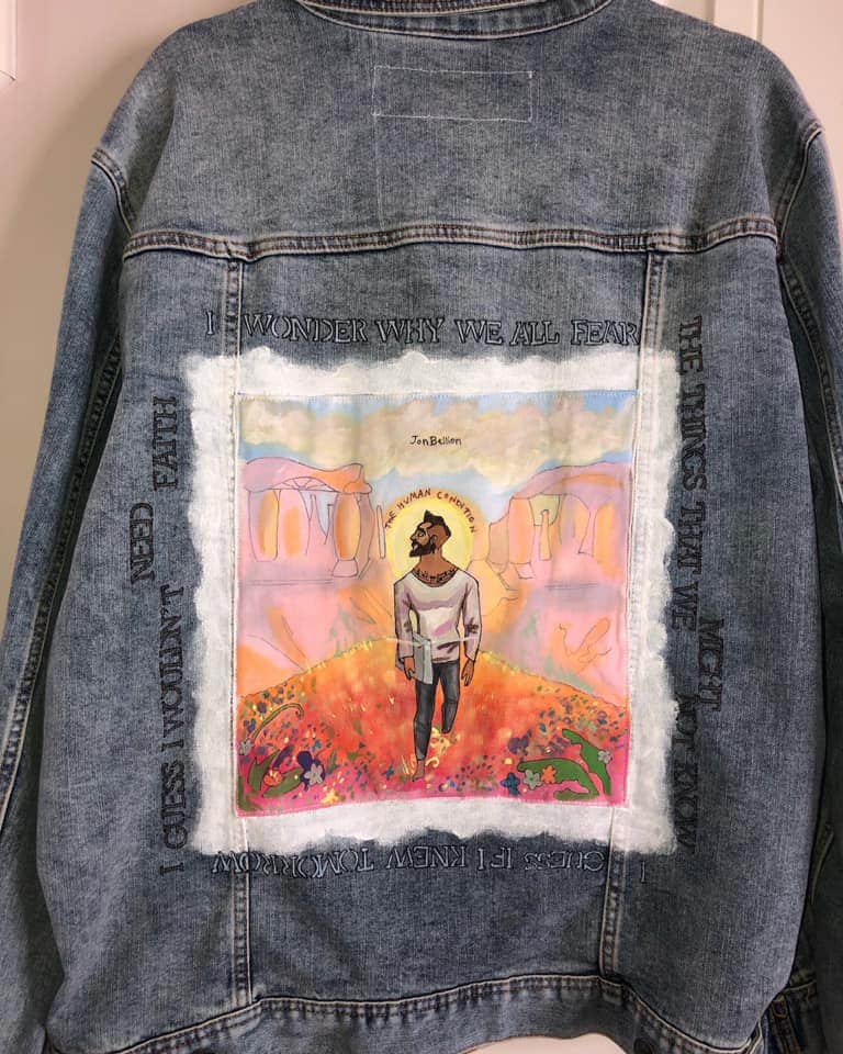 Hand-painted Album Cover Jacket (customized/made to Order) - Etsy