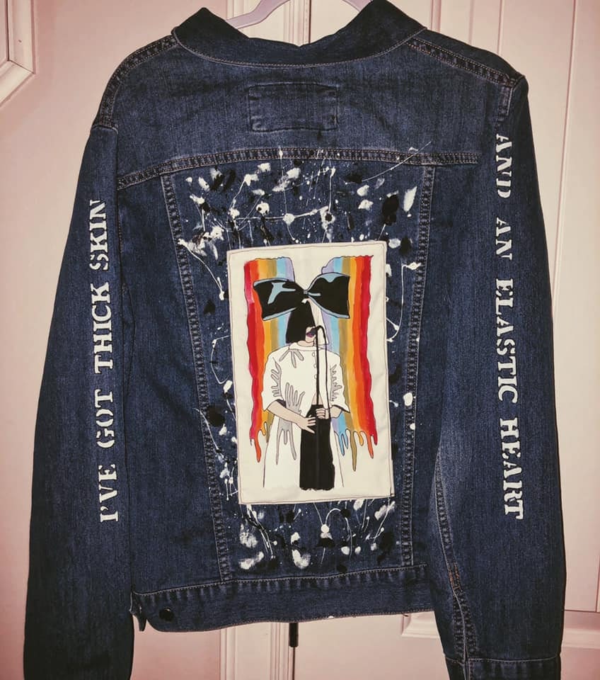 Hand-painted Album Cover Jacket (customized/made to Order) - Etsy