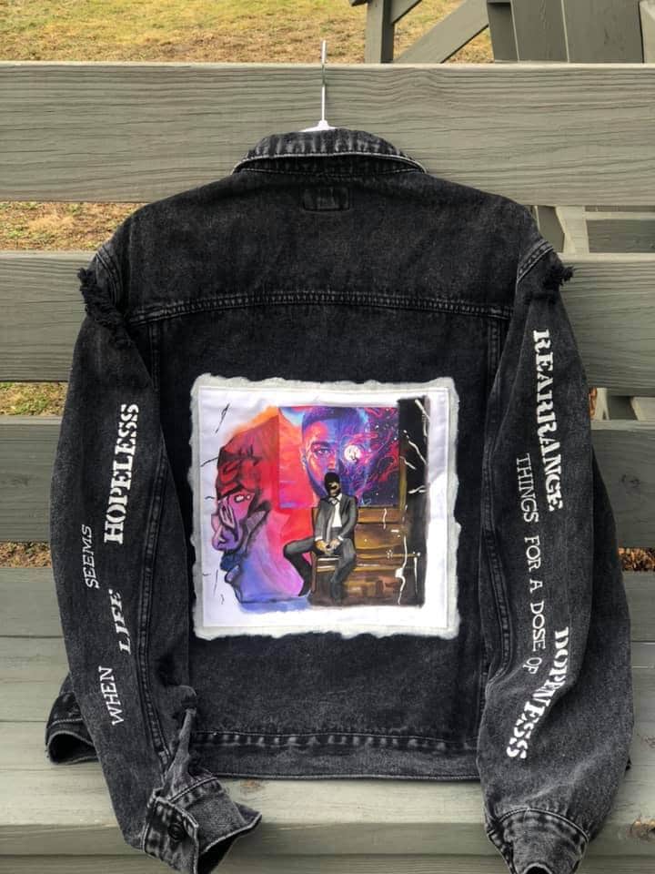 Hand-painted Album Cover Jacket (customized/made to Order) - Etsy