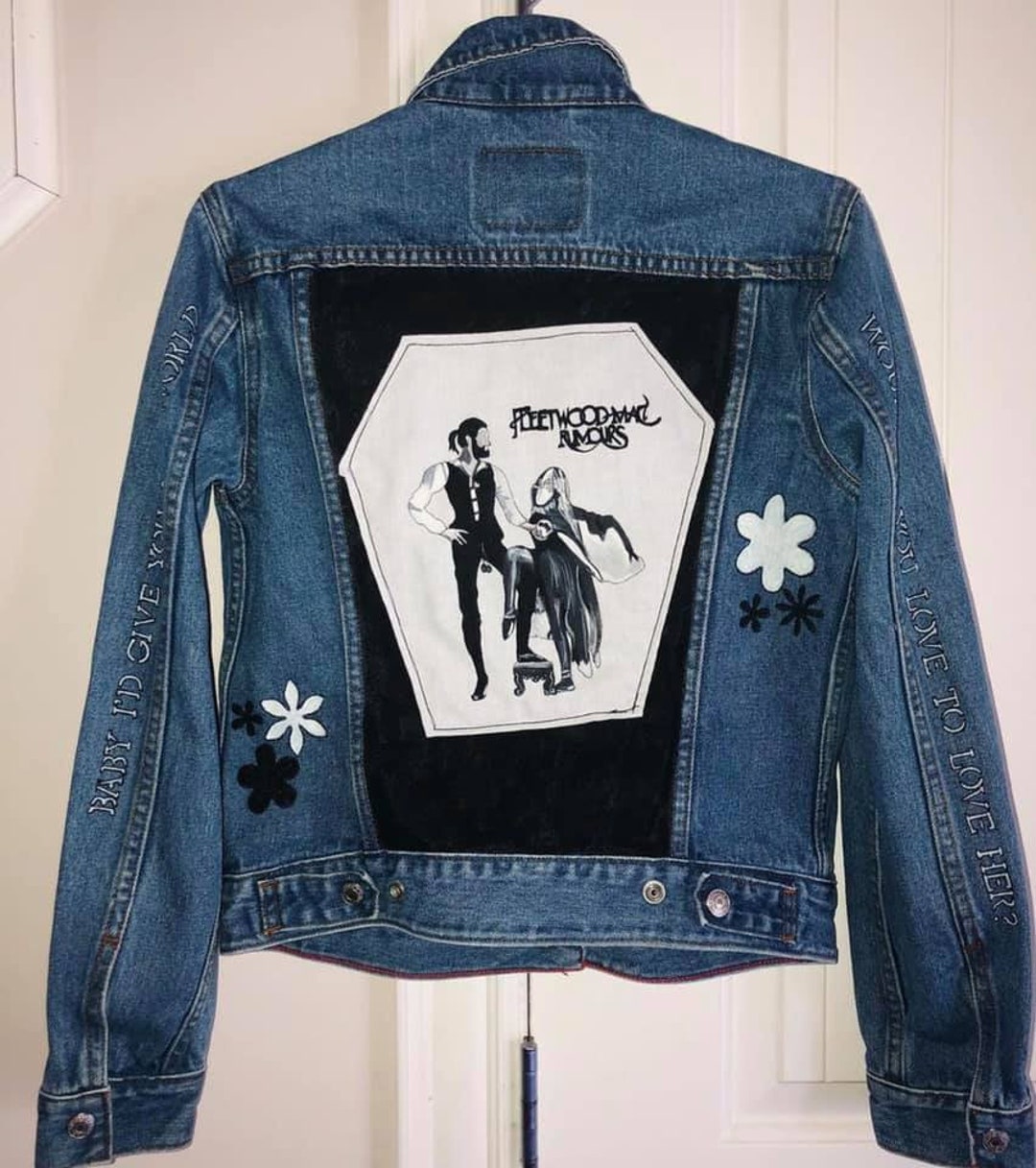 Hand-painted Album Cover Jacket (customized/made to Order) - Etsy