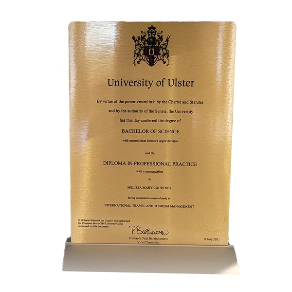 Metal Diploma Frame - Etsy