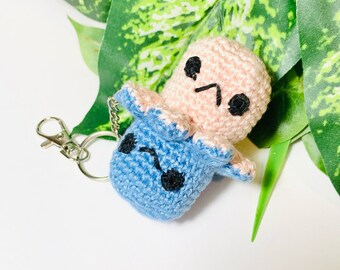 Reversible Octopus Keychain - Etsy