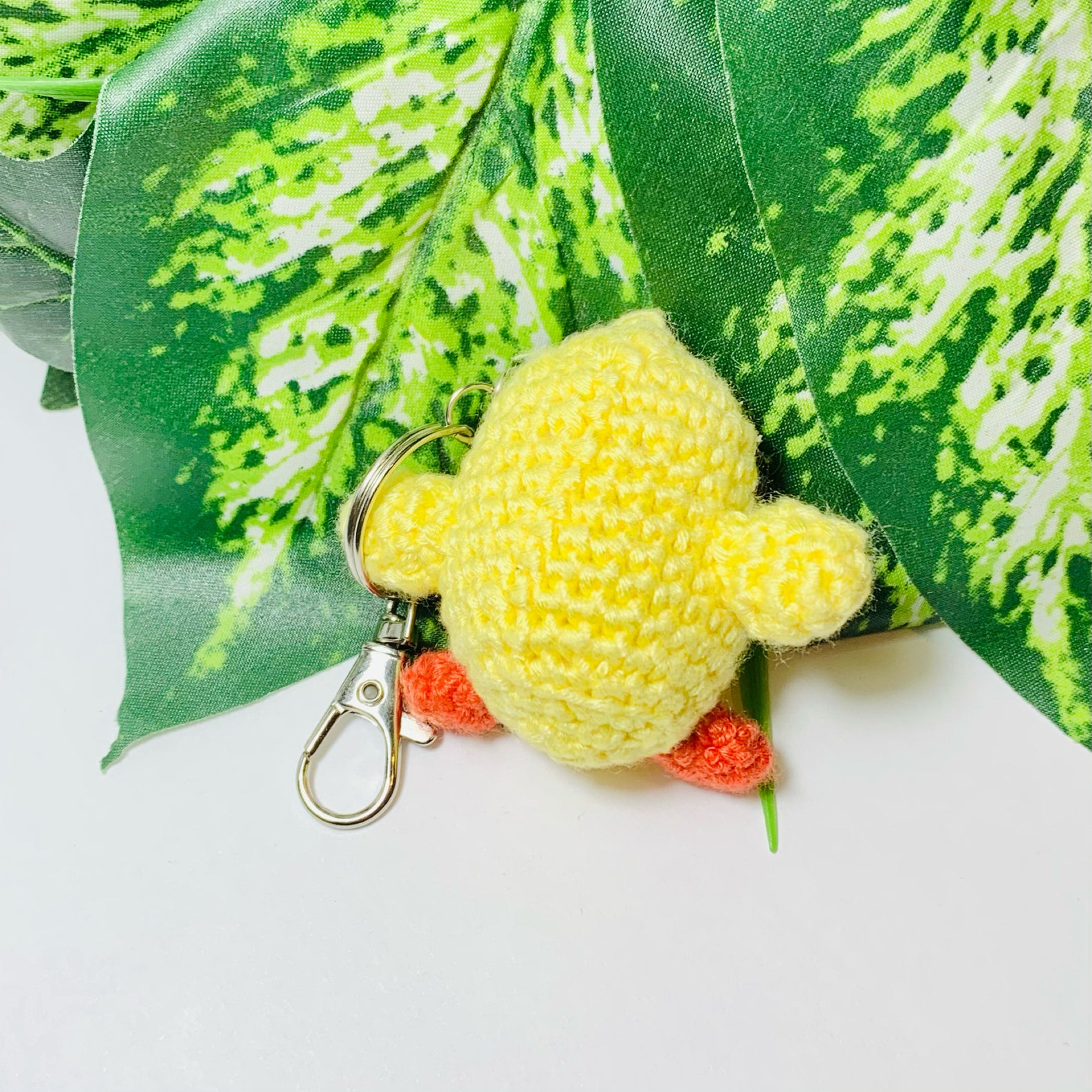 Crochet Baby Duck Duckling Keychain Customizable Gift Plushie - Etsy