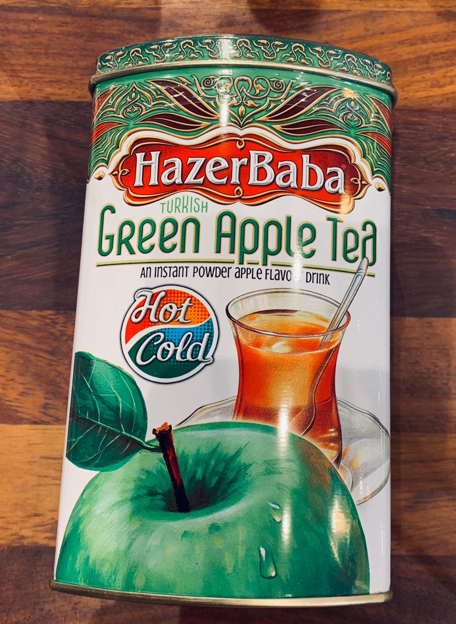 Hazerbaba Turkish Green Apple Tea - Etsy
