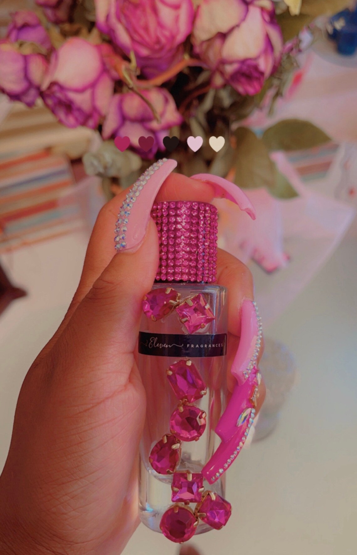 Pink Ink Cluster - Etsy