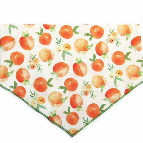 Peach Dog Bandana - Etsy