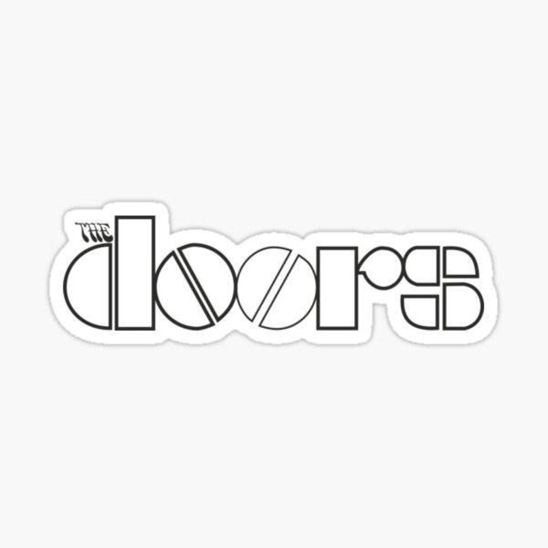 The Doors Vinyl Sticker - Etsy