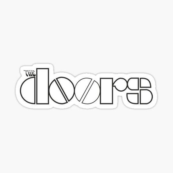 The Doors Vinyl Sticker - Etsy